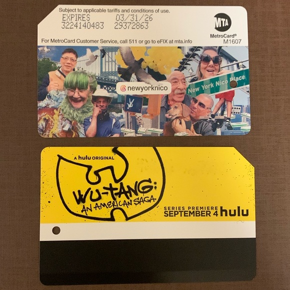 Other | Limited Edition Metrocard Instagram Mta Nyct Hulus Wutang ...